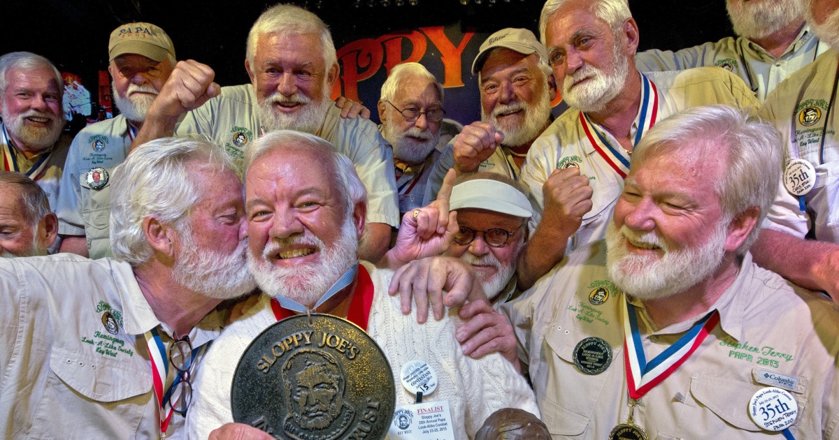 Florida Man Wins Hemingway Look-Alike Contest in Key West