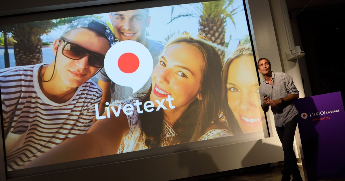 Yahoo Unveils Silent Video Messaging App 'Livetext'
