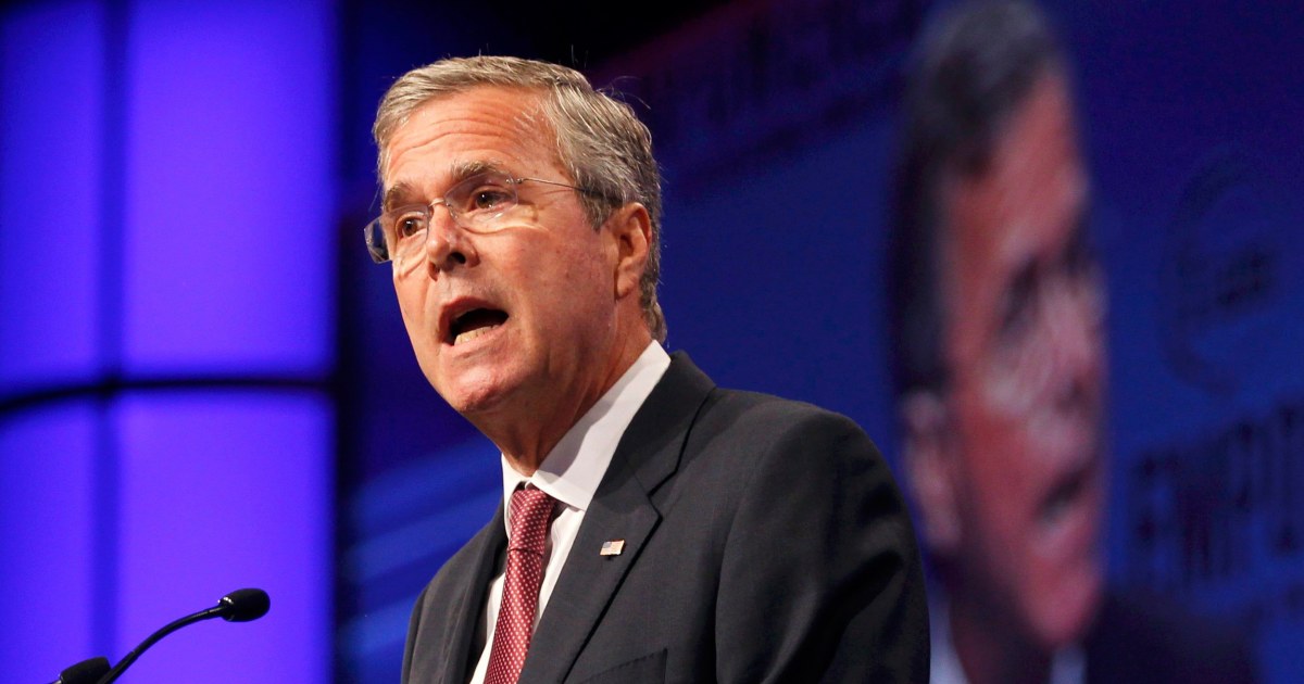 Jeb Bush to Lester Holt: Donald Trump's Surge in the Polls Is a ...