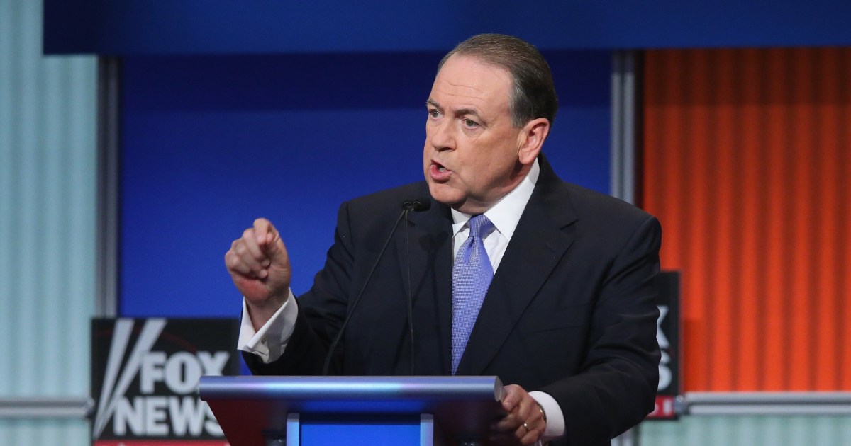 Huckabee: Purpose of Military is 'to Kill People and Break Things'