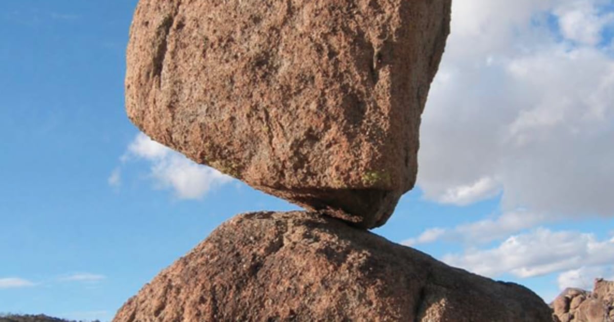 Why 10,000-Year-Old Gravity-Defying Rocks Haven't Toppled