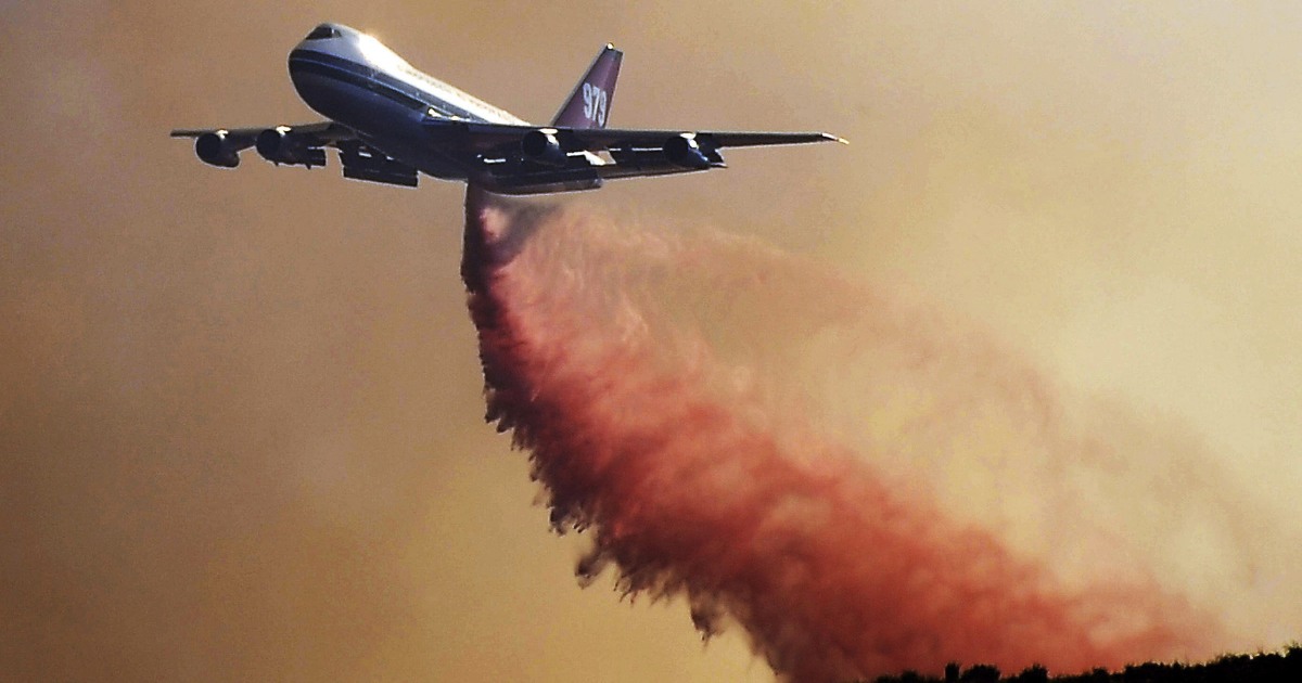 Western Wildfires: Will New 'SuperTanker' 747 Help in Fight Against ...