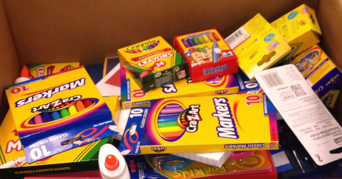 'Fill the Bus' Campaign Helps Students With Costly School Supplies