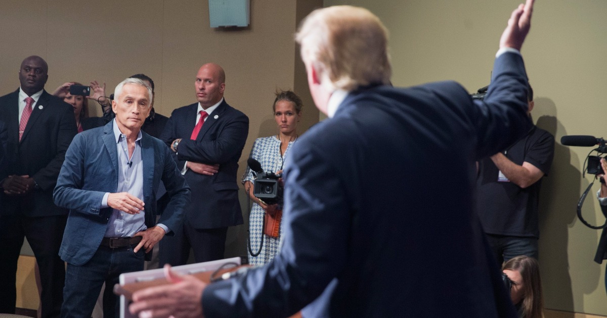 First Read: Donald Trump's Constantly Moving Targets