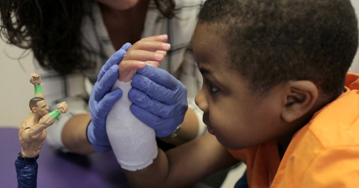 Boy Leaves Hospital With New Hands