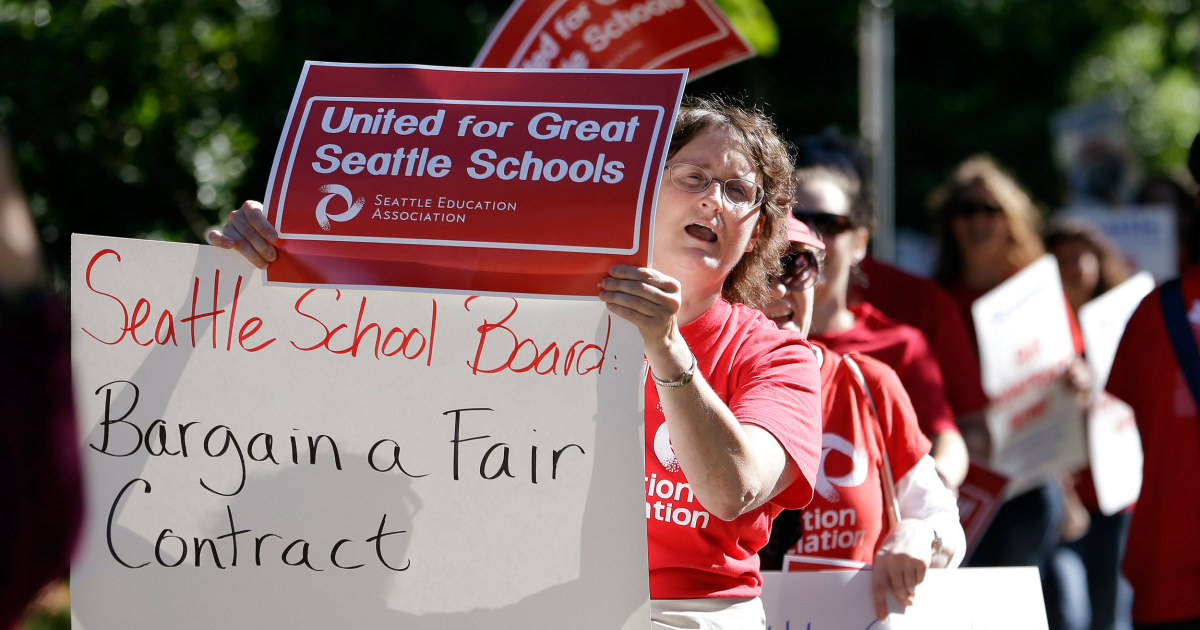 First Day of School Canceled as Seattle Teachers Vote To Strike