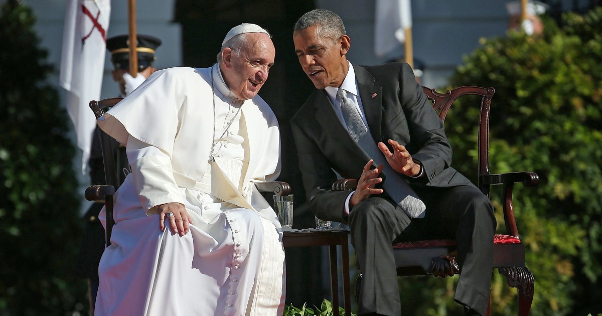 Pope Francis Visit: Pope Issues Call for Tolerance in White House Visit