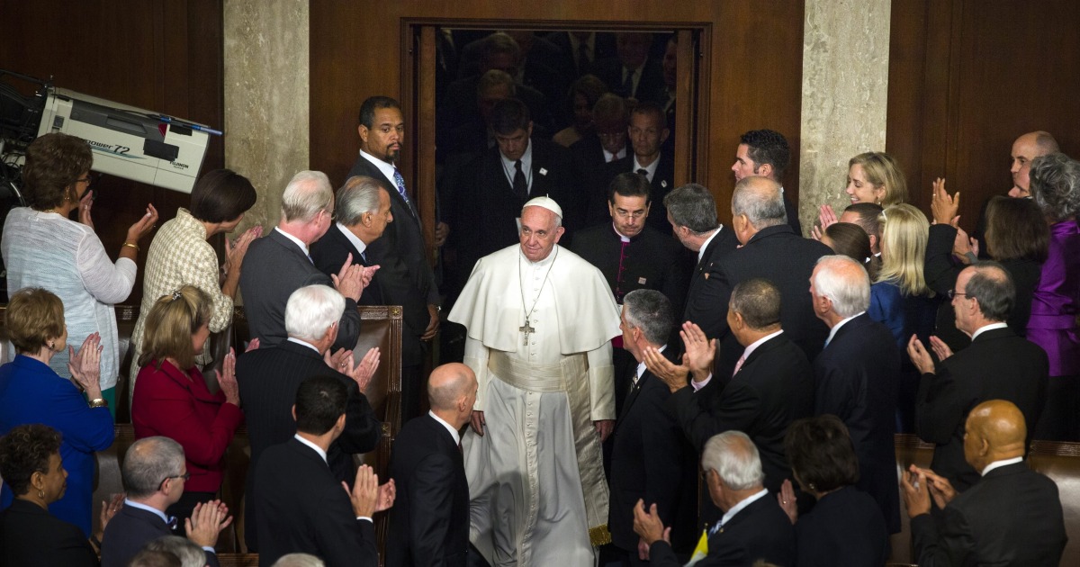 Pope's Historic Address Gives Hope to Freshman Legislator
