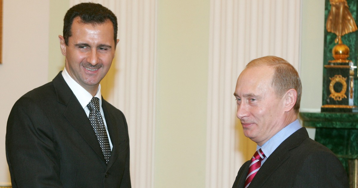 Why Russia's Vladimir Putin Is Standing by Syria's President Assad