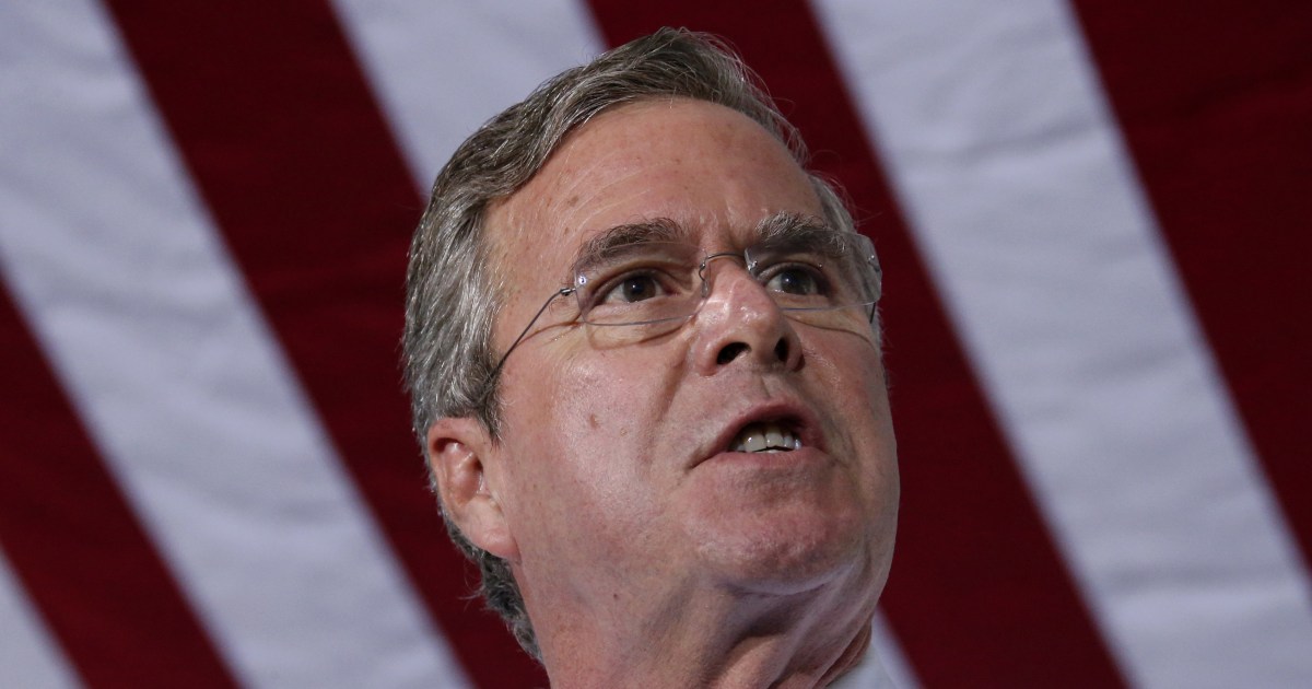 What Jeb Bush Was Talking About When He Said 'Stuff Happens'
