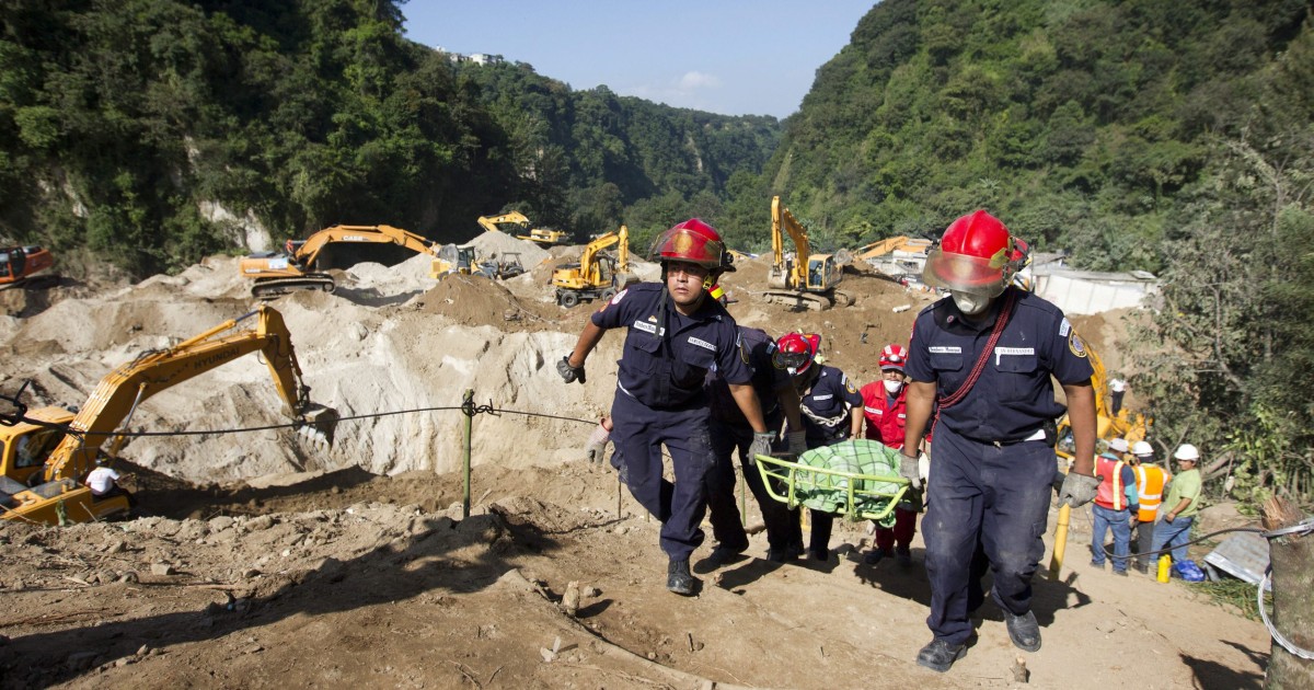 Hundreds Feared Dead As Families Mourn Victims Of Guatemala Landslide