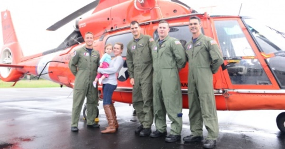 Coast Guard Plucks Mom, Infant From Roof in South Carolina Floods