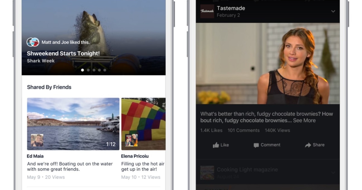 Facebook Goes YouTube With New Section, Suggested Videos, Ads