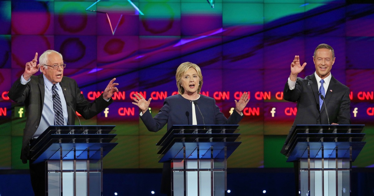 In First Debate, Sanders Gives Clinton a Big Assist on Emails