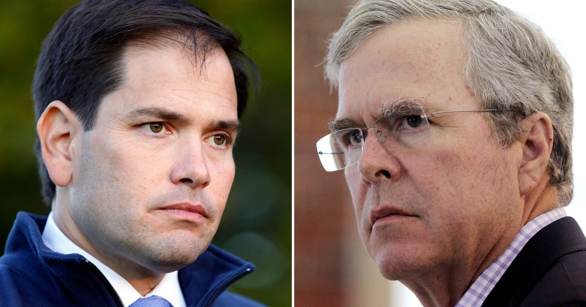 Why The Fight Between Jeb Bush and Marco Rubio Is Getting Ugly