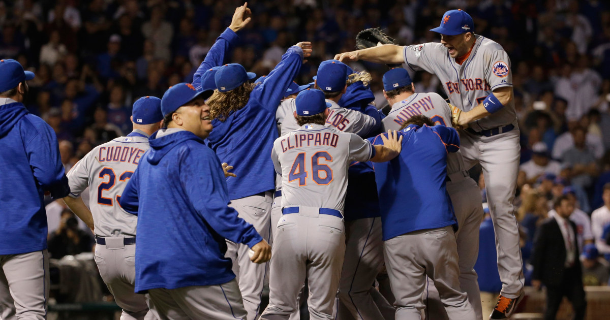 Mets Sweep Cubs to Advance to World Series