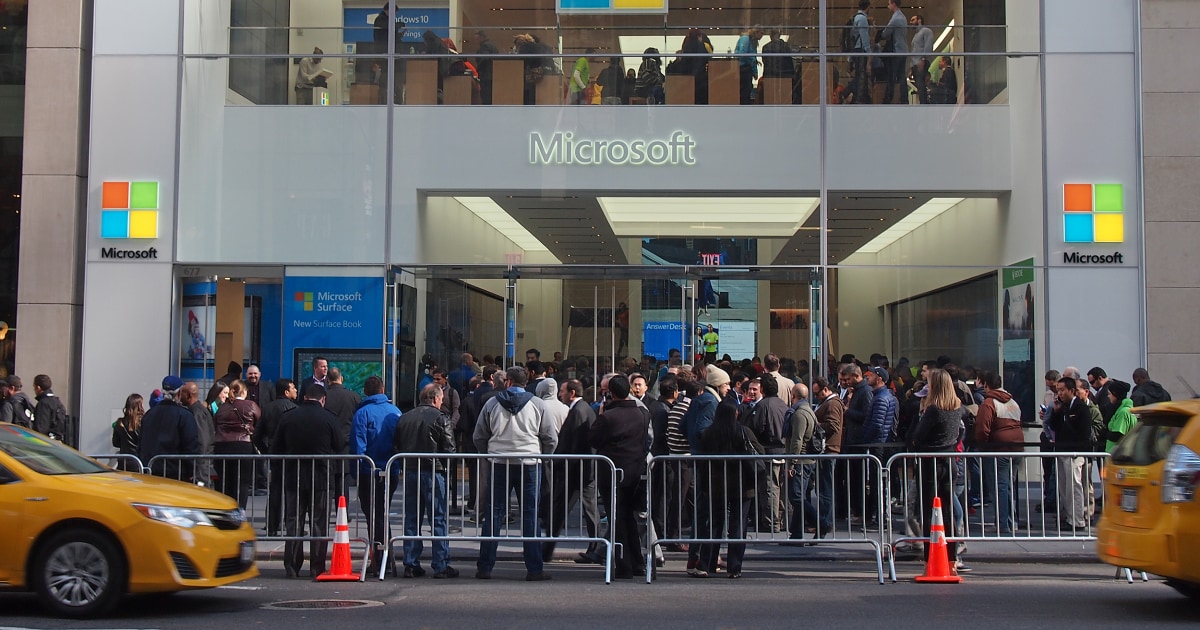 Microsoft Takes on Apple With New Store and Surface Book