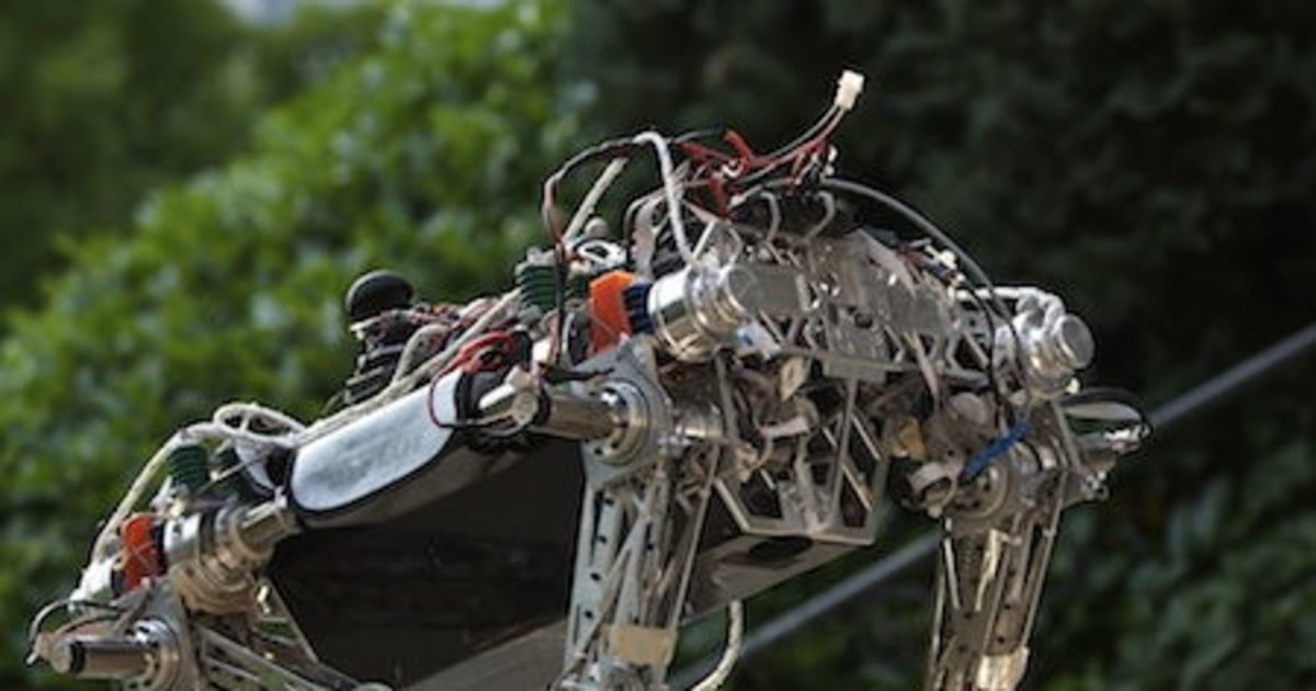 StarlETH the 'Dog' Robot Learns to Walk, Run and Climb StarlETH the 'Dog' Robot Learns to Walk, Run and Climb