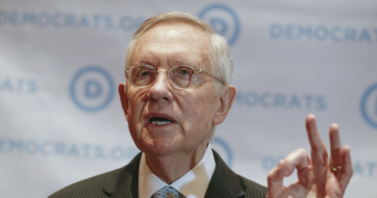 Senate Minority Leader Harry Reid: 'Only Thing Rigged' is Trump's Mind