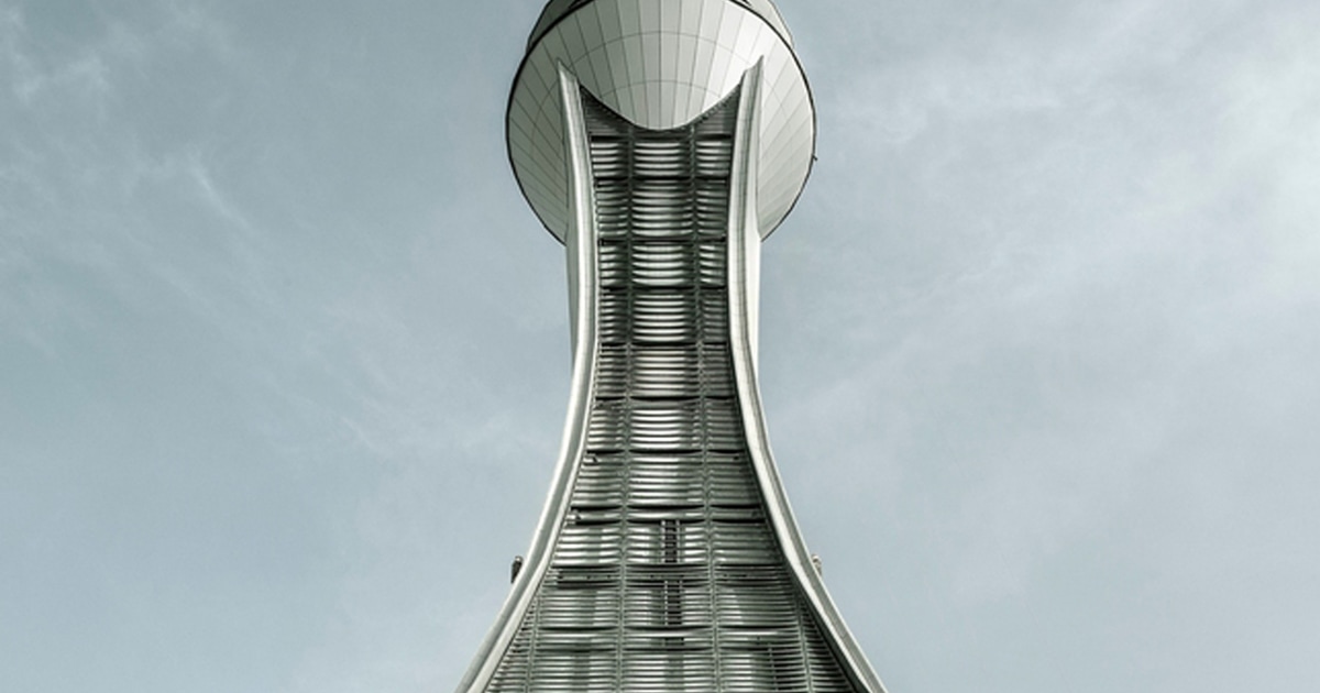Exhibit Explores Simple Beauty of Airport Towers