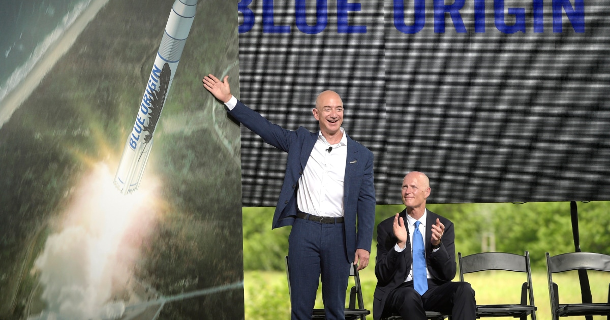 Amazon Founder Jeff Bezos' Space Company Safely Lands a Rocket