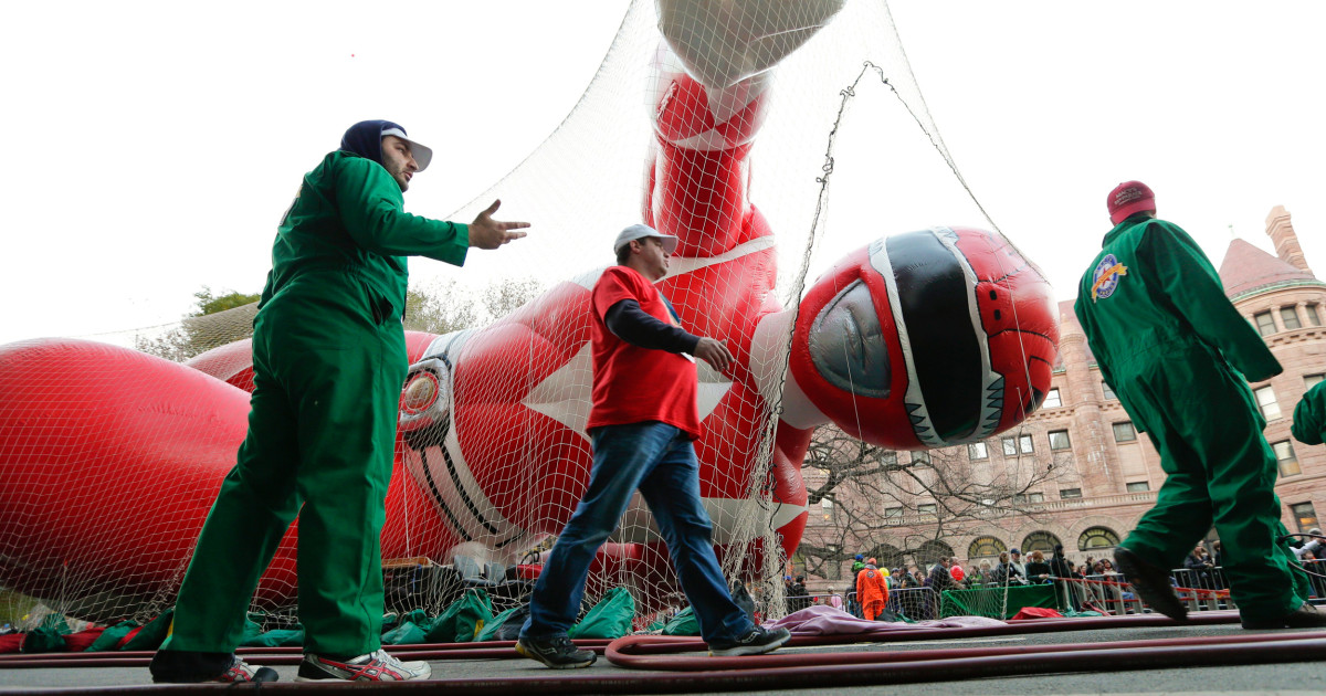 Pomp and Color Fill NYC Streets During Thanksgiving Parade Prep
