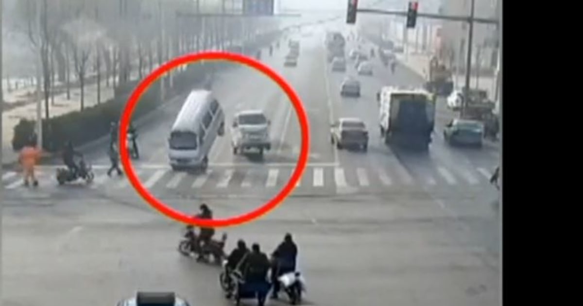 What Caused These Vehicles To Jump Mysteriously Into the Air?