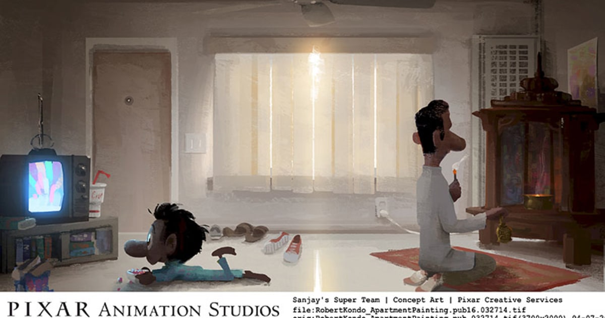 'Sanjay's Super Team' Features Pixar's First Human Protagonist of Color