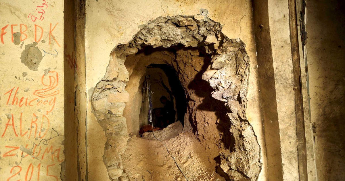 Tunnel Network Used by ISIS Uncovered in Iraq