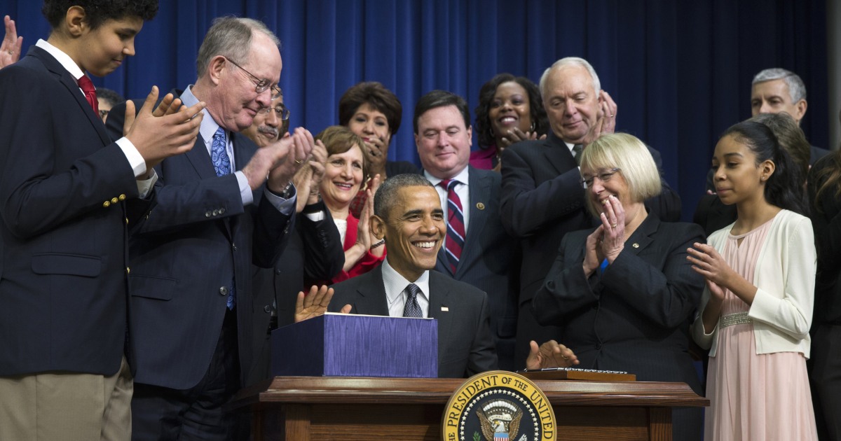 Obama Signs Education Law Rewrite; Power Shift to States
