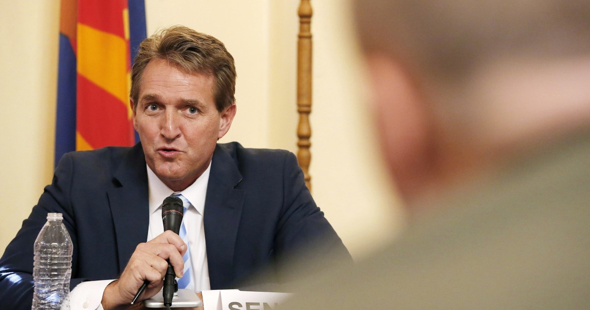 Republican Senator Jeff Flake Visits Arizona Mosque