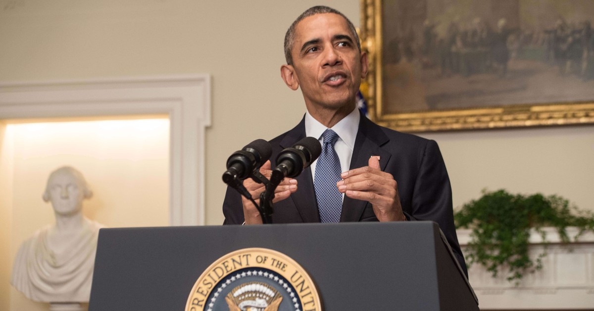 Obama: Climate Deal is 'Best Chance We Have to Save the One Planet We ...