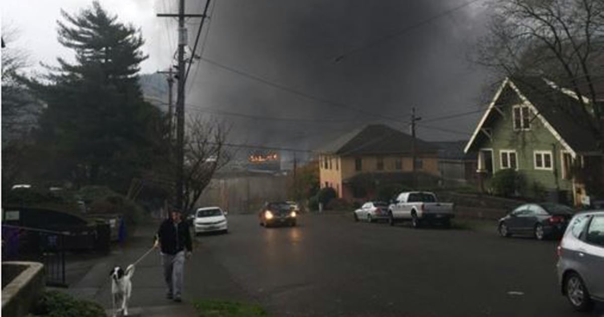 Truck Driver Dead in Oregon After Fiery Collision With Cargo Train