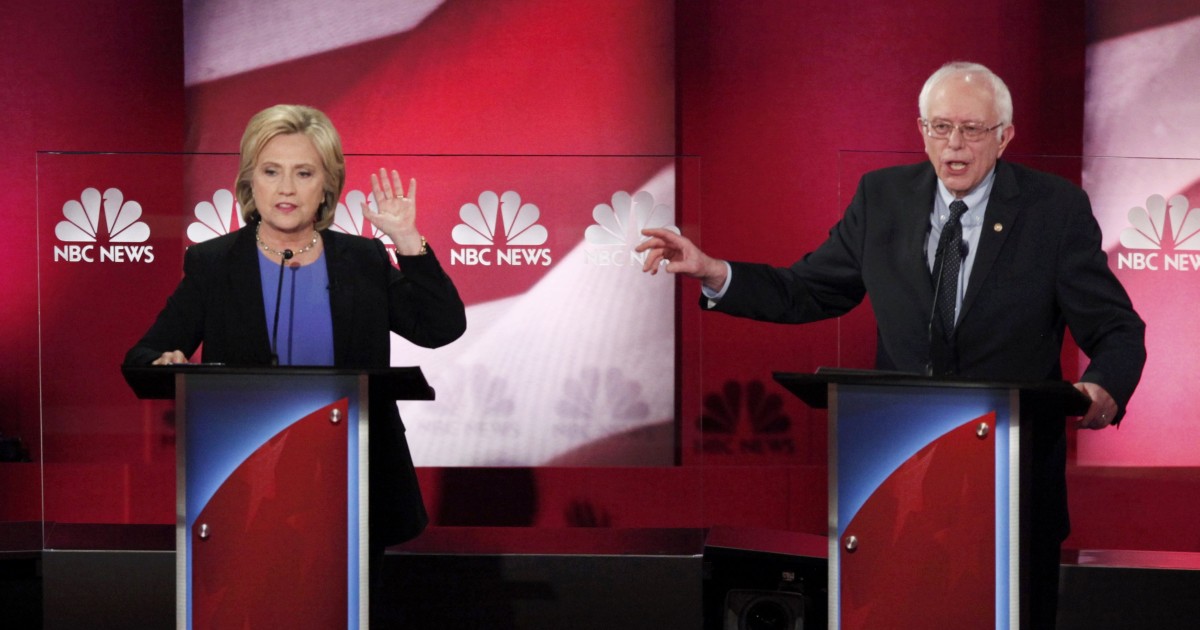 Watch Clinton And Sanders Debate Race In America