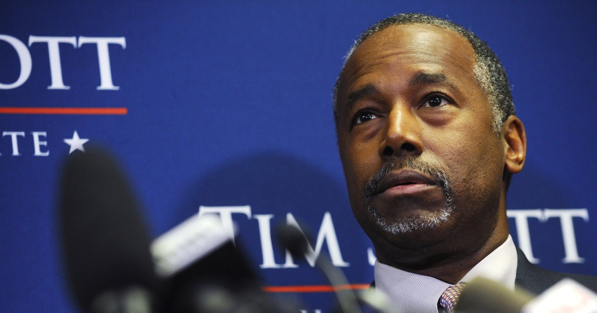 Ben Carson to Resume Campaign After Volunteer's Death