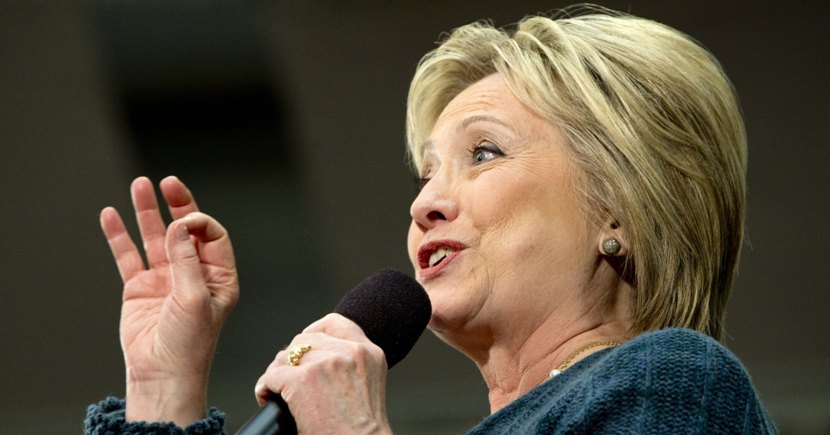 Clinton Rejects Criticism Over Wall Street Ties, Paid Speeches