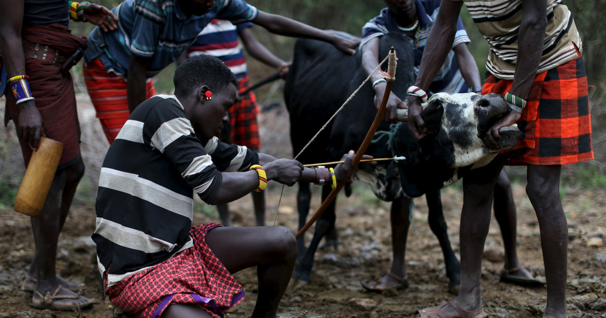 Making a Man: Kenyan Community's Rites of Passage