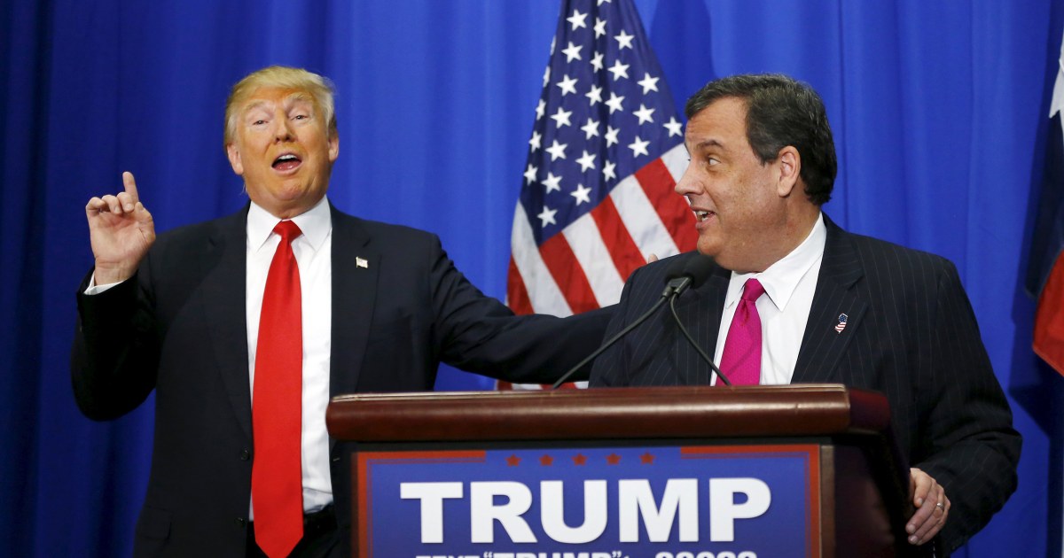 Donald Trump Taps Chris Christie to Lead Transition Team