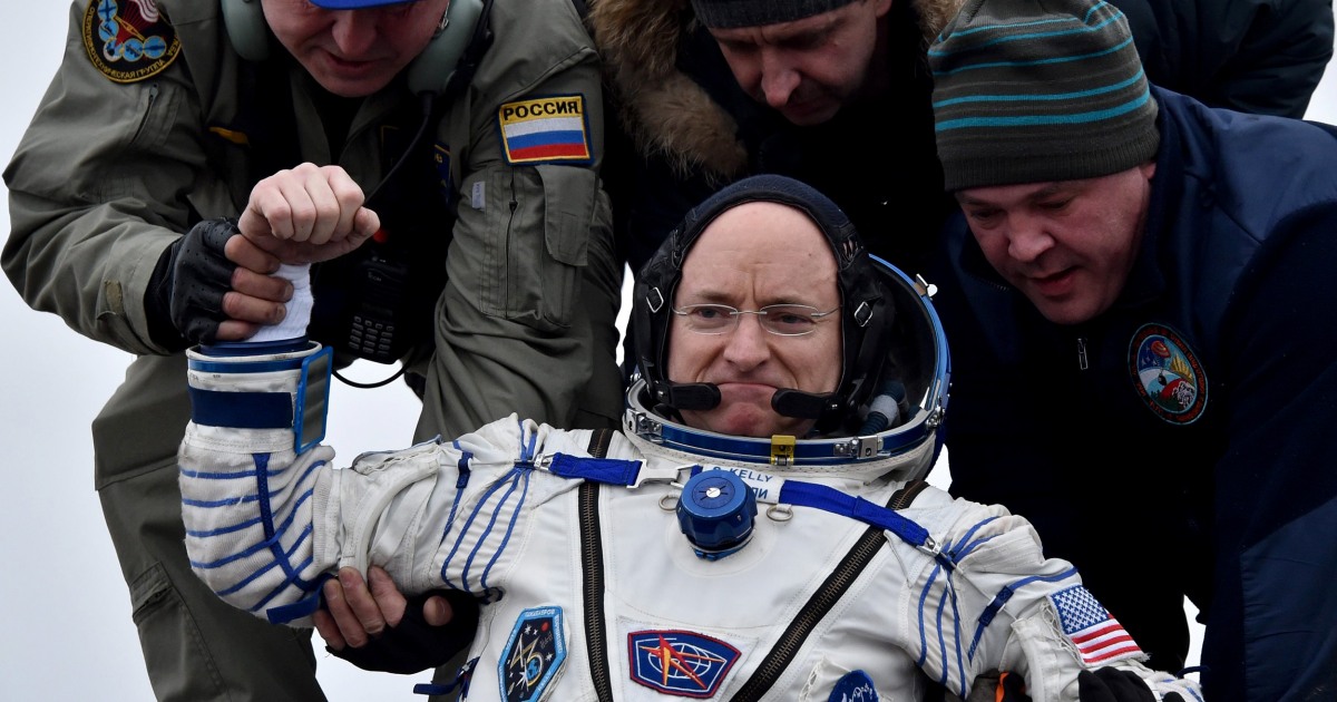 Mark Kelly: Welcome Back to the Planet After Year in Space, Scott