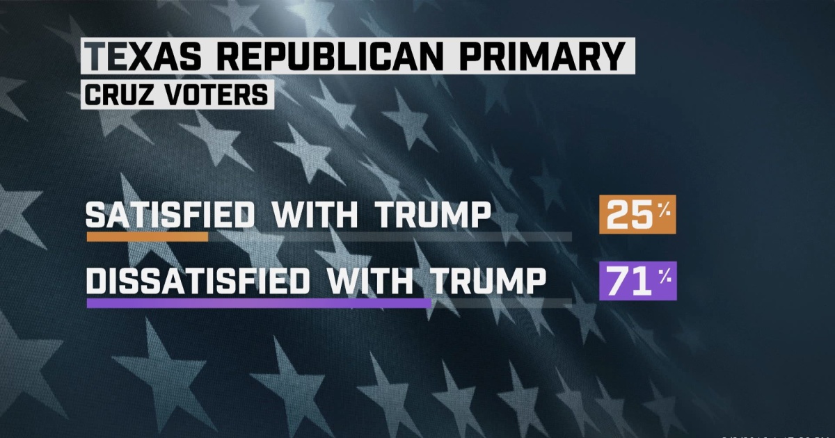 Texas Exit Poll Results: Visible Fault Lines Divide the GOP Field