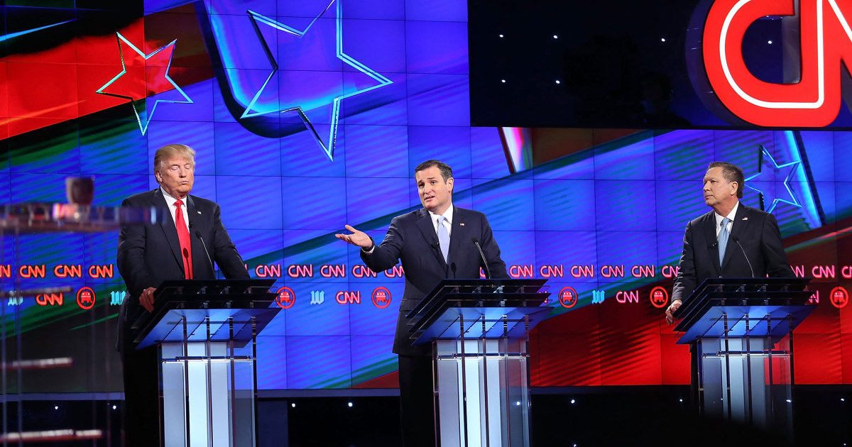 Final Four GOP Candidates Hold Low-Key, High-Stakes 2016 Debate
