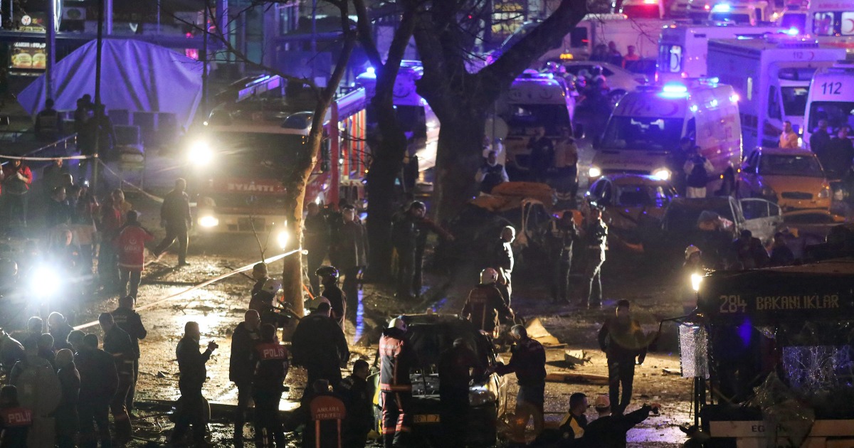Attack in Ankara, Turkey: 34 Killed, 125 Injured