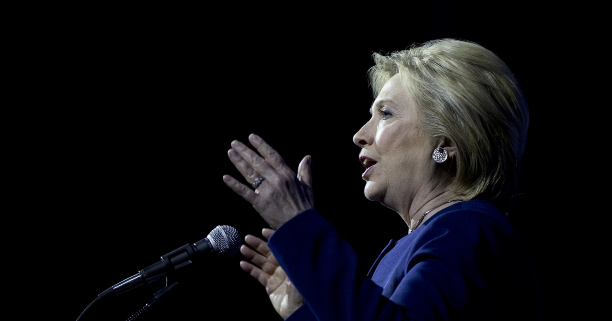 Hillary Clinton Tees Off on Trump, Toughens Stance on Trade