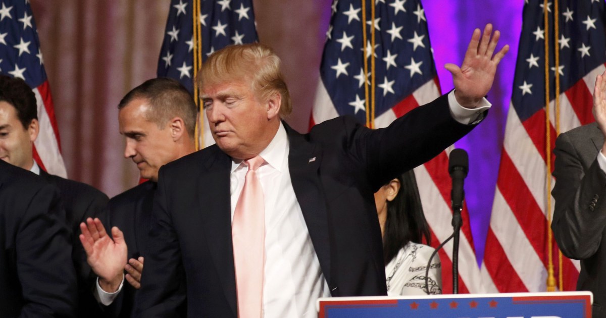 A Week of Controveries Don't Stop Trump