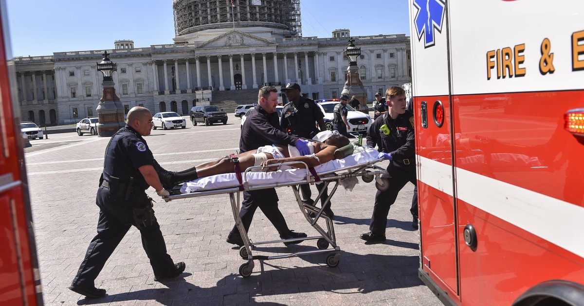 Suspected Gunman Charged After Chaos at U.S. Capitol