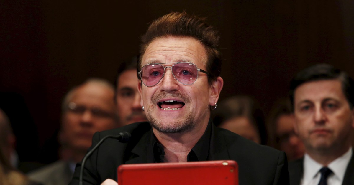Bono to Congress: Violence, Refugee Crisis 'Affects Us All'