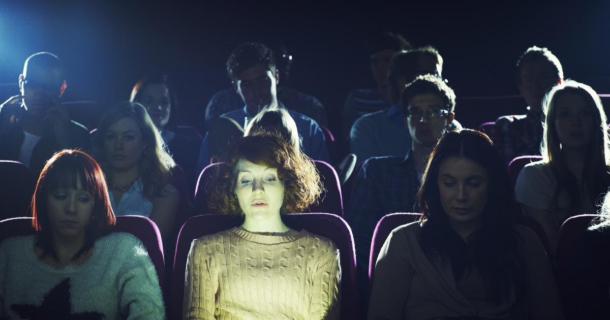 Texting During the Movies? Fans Boo AMC Chief's Suggestion