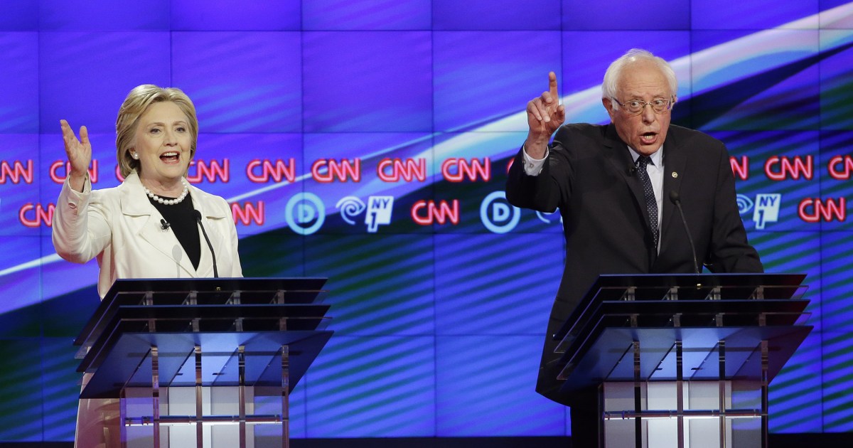 Bernie Sanders and Hillary Clinton Spar Over Transparency, Judgment