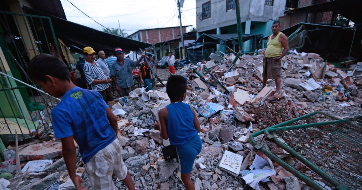 Strongest Earthquake Since 1979 Hits Ecuador, Killing Over 200