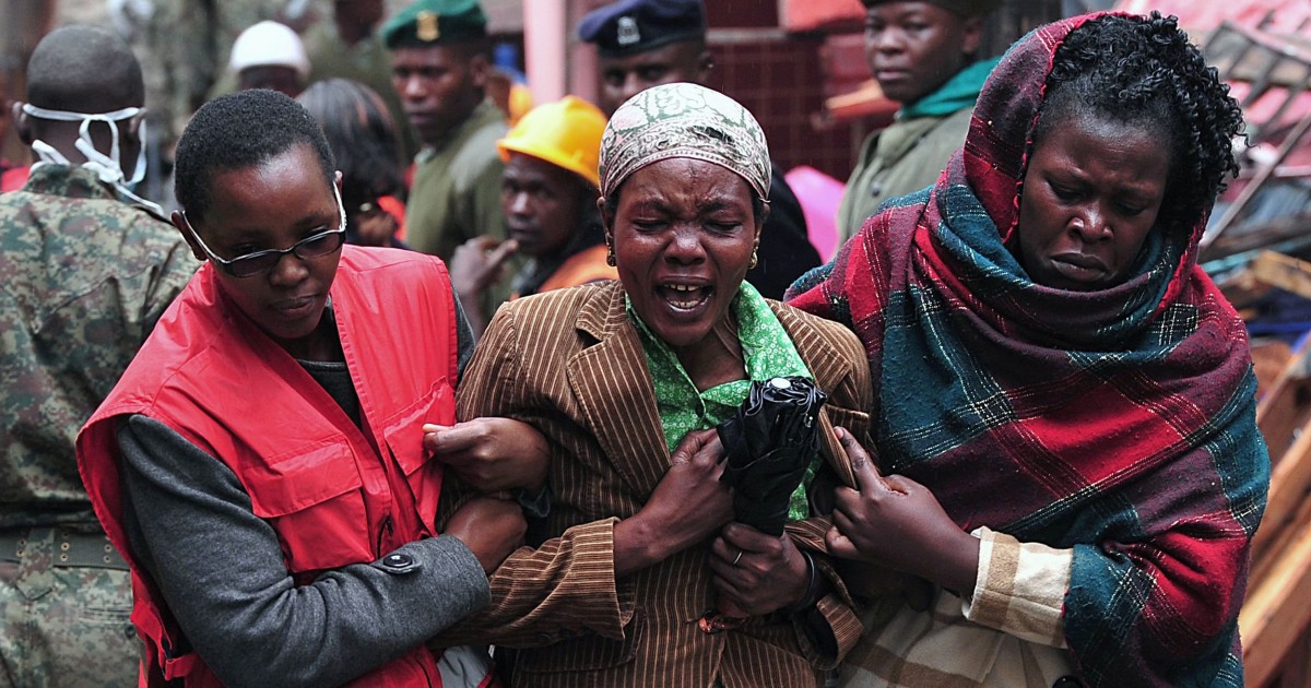 Nairobi, Kenya, Building Collapse Leaves at Least 12 Dead, More Than ...